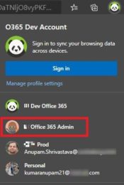 Easily Switch Between Multiple Accounts in Office 365 with Edge - Cloud ...
